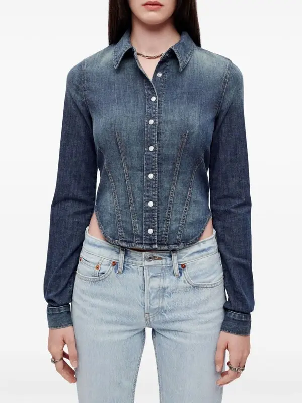 RE/DONE X Pamela Anderson Denim Shirt