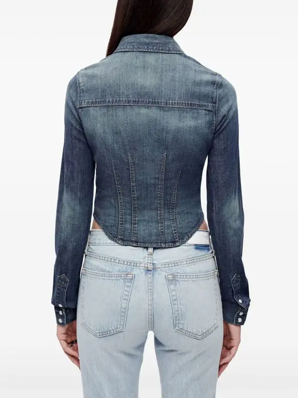 RE/DONE X Pamela Anderson Denim Shirt