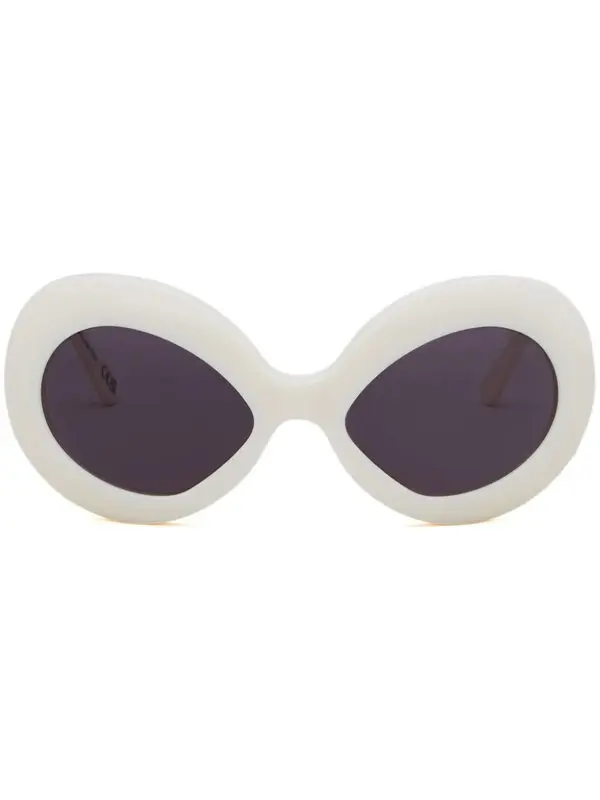 Marni Oversized-frame Sunglasses - White