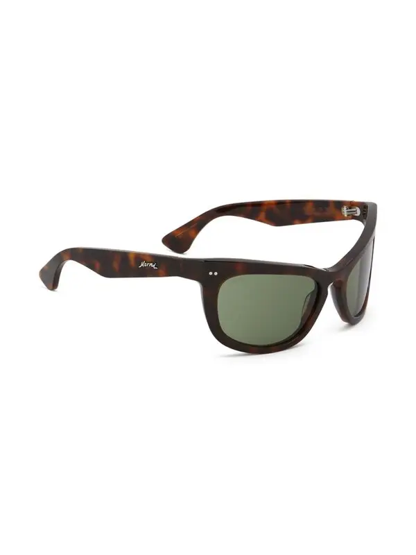 Marni Isamu Cat-eye Sunglasses - Brown