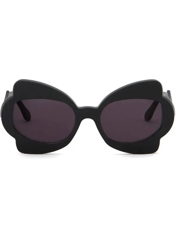 Marni Oversized Frame Sunglasses - Black
