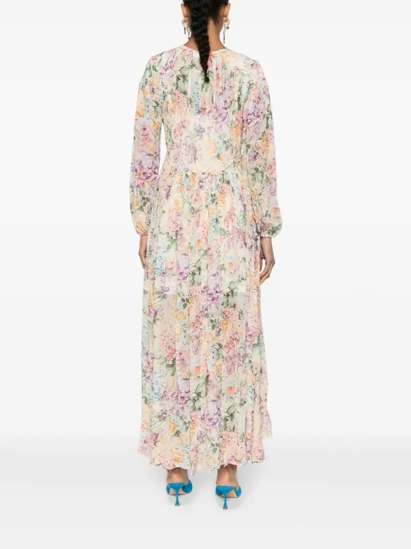 Zimmermann Halliday Floral-print Maxi Dress