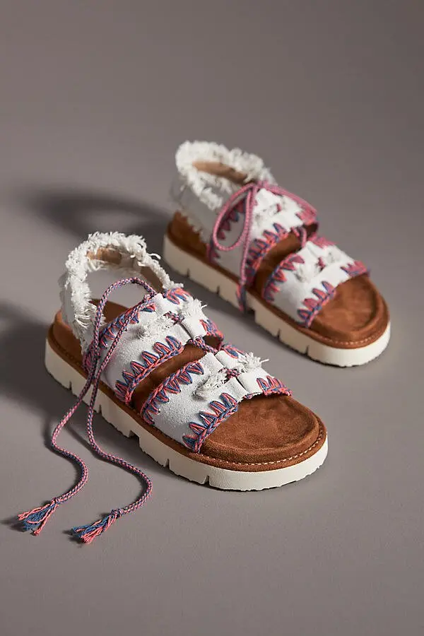 Mou Bio Two Buckles Slgback Sandals