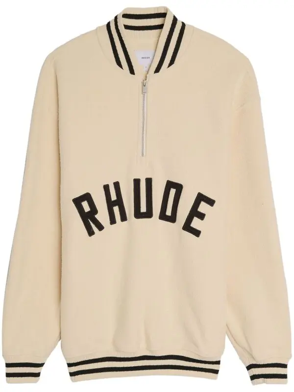 Rhude Varsity Half-zip Sweatshirt