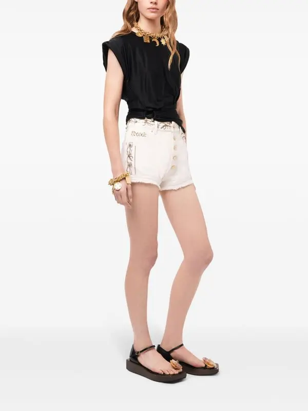 Rabanne Asymmetric Gathered-detail Blouse