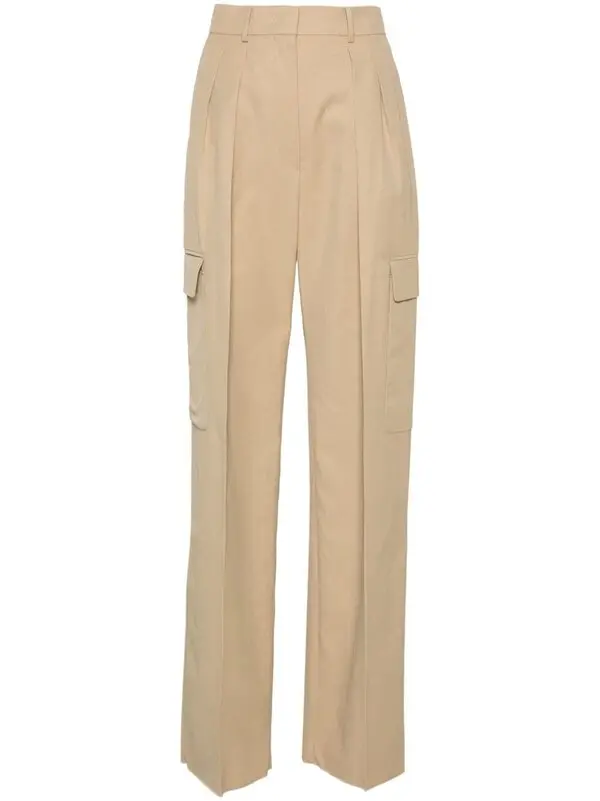 Sportmax Pleated Twill Trousers