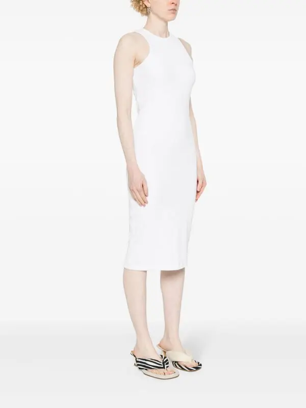 IOANA CIOLACU Dove Sleeveless Midi Dress - Neutrals