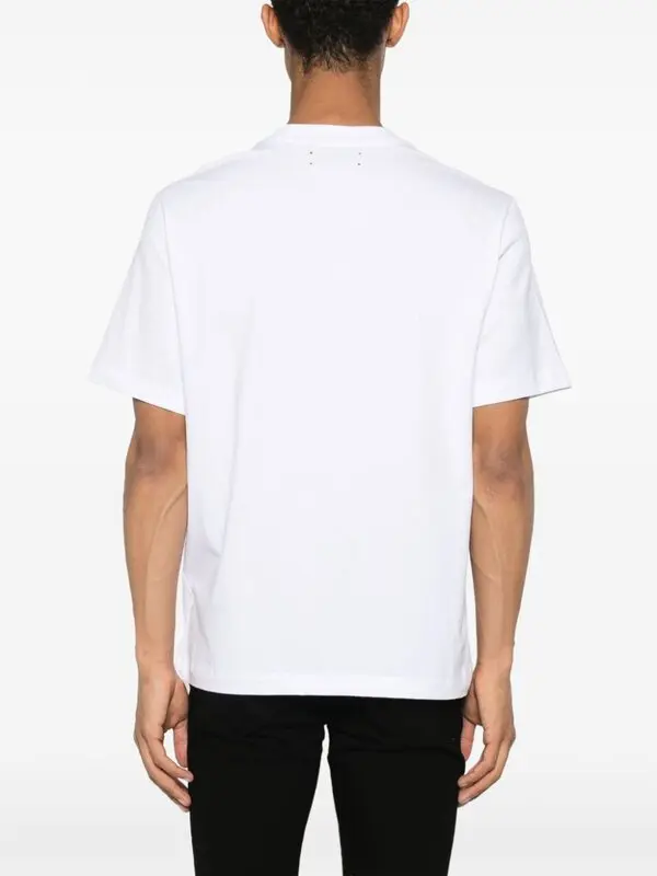 Amiri Logo-print Cotton T-shirt - White