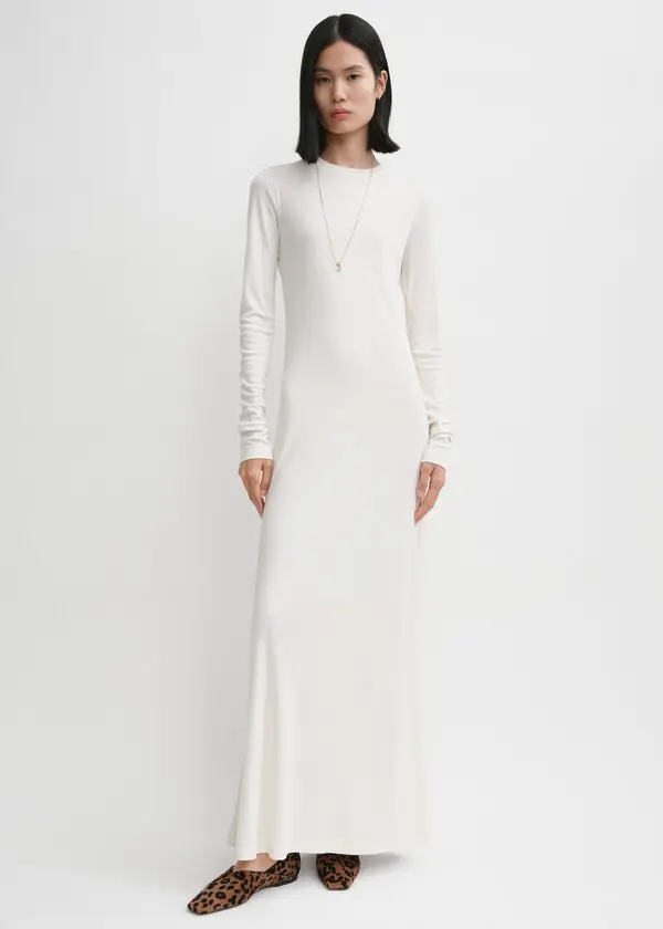 TOTEME Long-sleeve Lyocell Jersey Dress