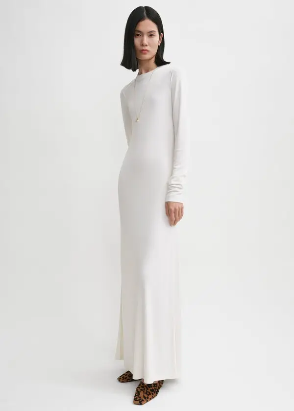 TOTEME Long-sleeve Lyocell Jersey Dress