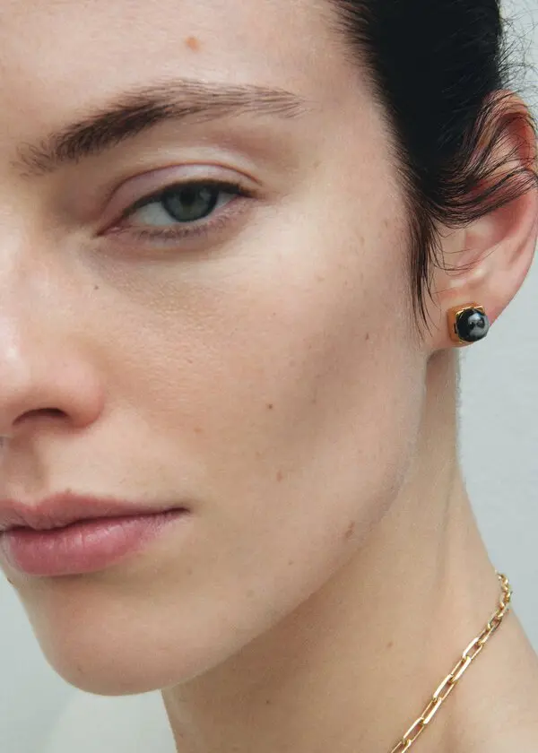TOTEME Jasper Stud Earrings