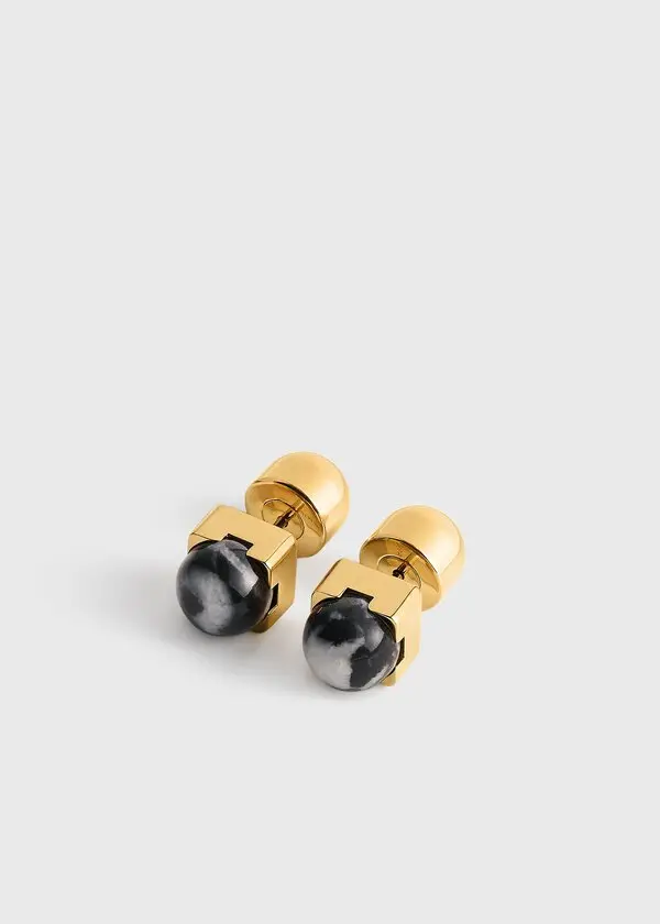 TOTEME Jasper Stud Earrings