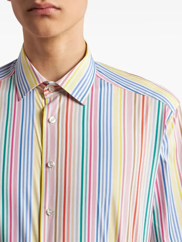Etro Striped Long-sleeve Shirt