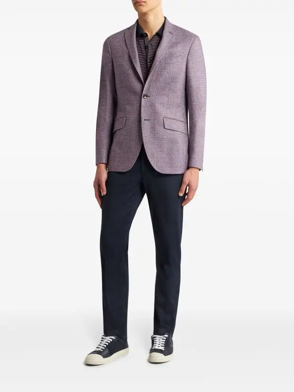 Etro Mid-rise Slim-cut Trousers