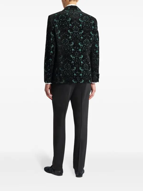 Etro Brocade Velvet Blazer