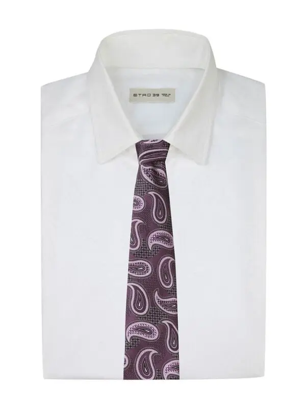 Etro Paisley-jacquard Silk Neck Tie