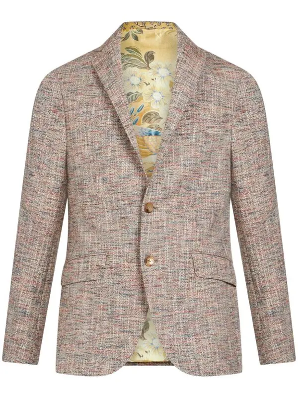 Etro Notched-lapel Single-breasted Blazer