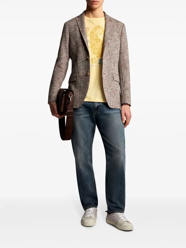 Etro Notched-lapel Single-breasted Blazer