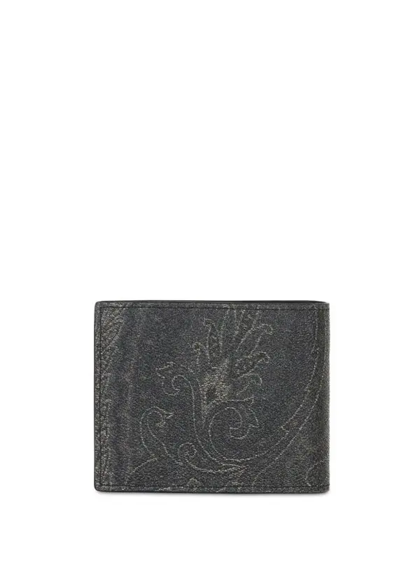 Etro Paisley-print Cotton-blend Wallet