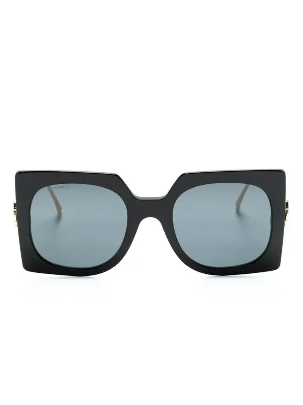 Etro Pegaso Oversized Sunglasses - Black
