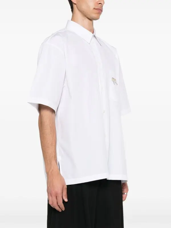 Givenchy Shirt In Poplin With World Tour Print