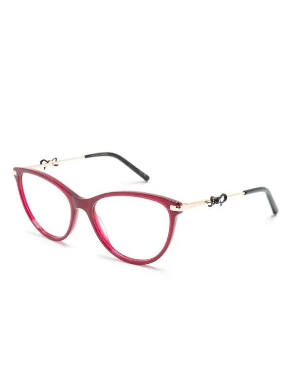 Carolina Herrera Bow Detail Cat-eye Eyeglasses