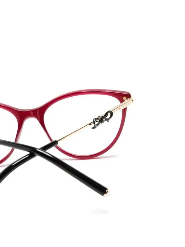 Carolina Herrera Bow Detail Cat-eye Eyeglasses