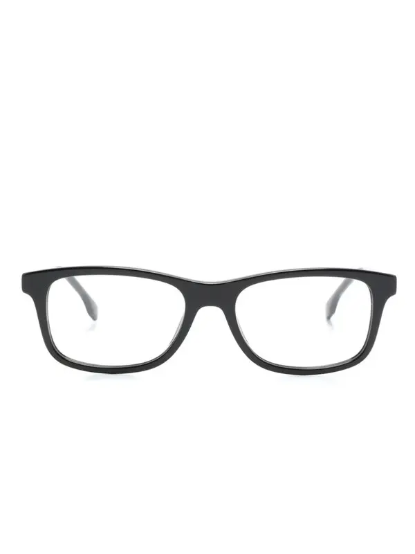 BOSS Rectangle-frame Eyeglasses - Black