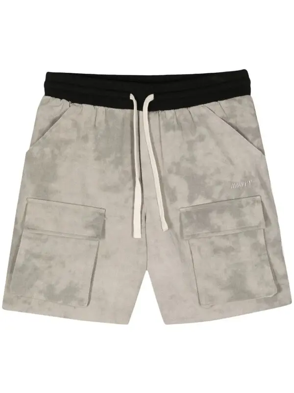 MOUTY Tie-dye Cotton Shorts