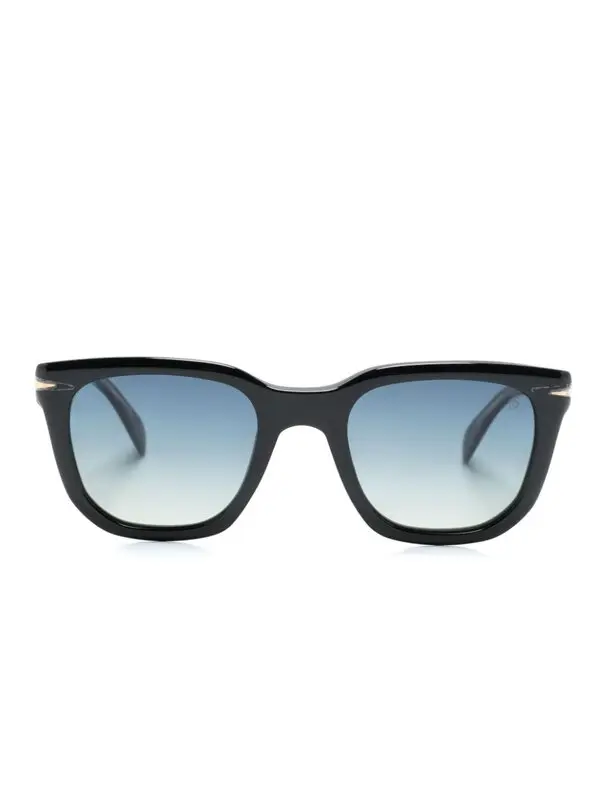 DB EYEWEAR BY DAVID BECKHAM Square-frame Glasses - Black