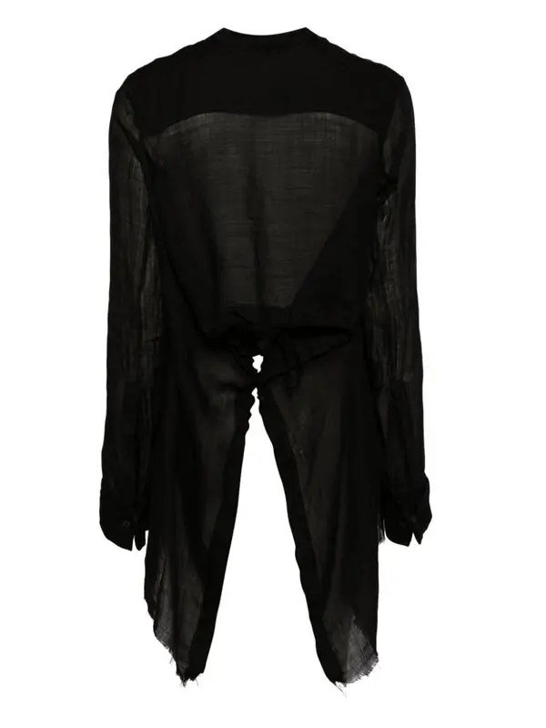 Masnada Band-collar Shirt