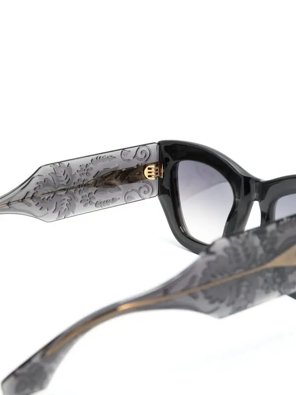 Etro Logo-engraved Cat-eye Sunglasses