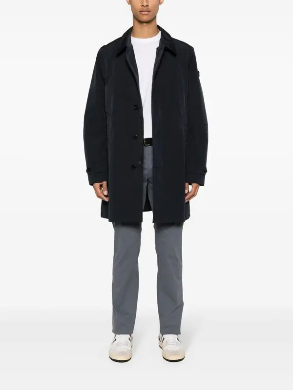 Peuterey Garretson Tl 03 Trench Coat - Blue