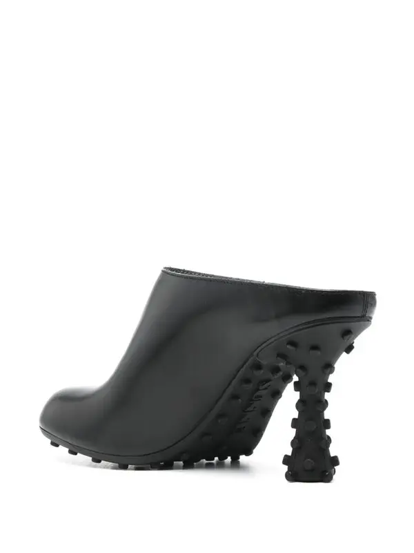 Sunnei 1000chiodi 105mm Leather Mules