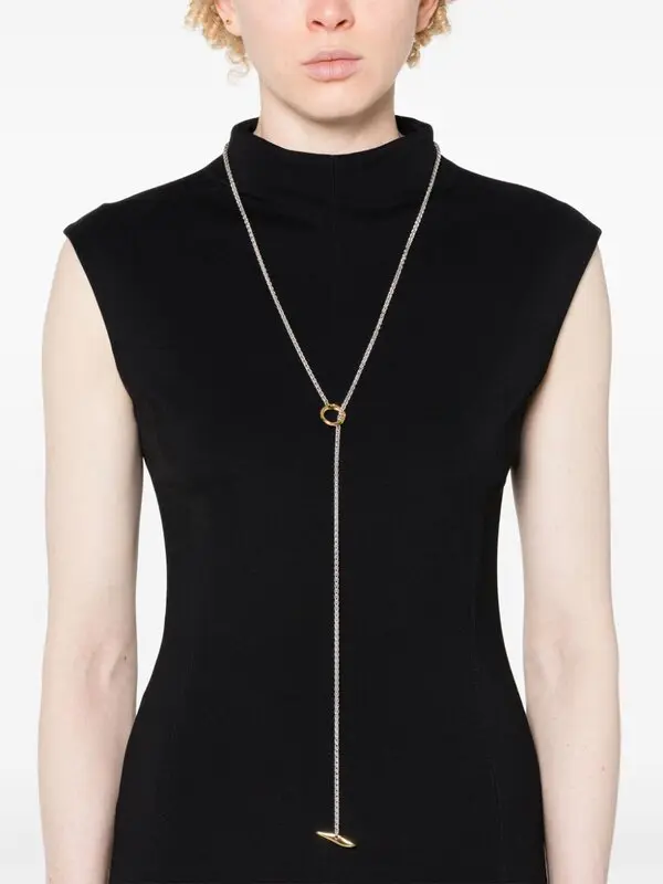 Tom Wood Robin Duo L Chain Necklace
