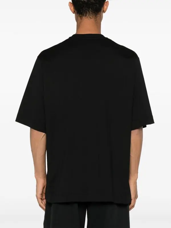 Givenchy 4g-motif Cotton T-shirt - Black