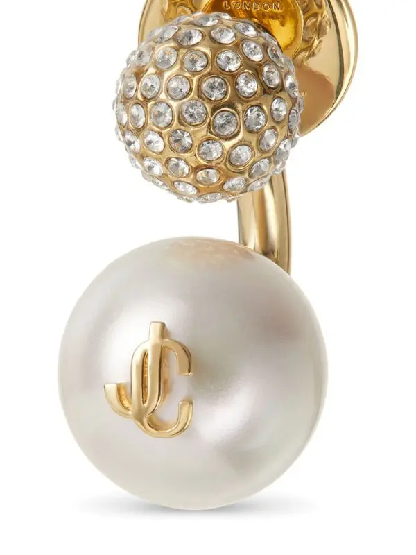 JIMMY CHOO Auri Crystal-embellished Earrings