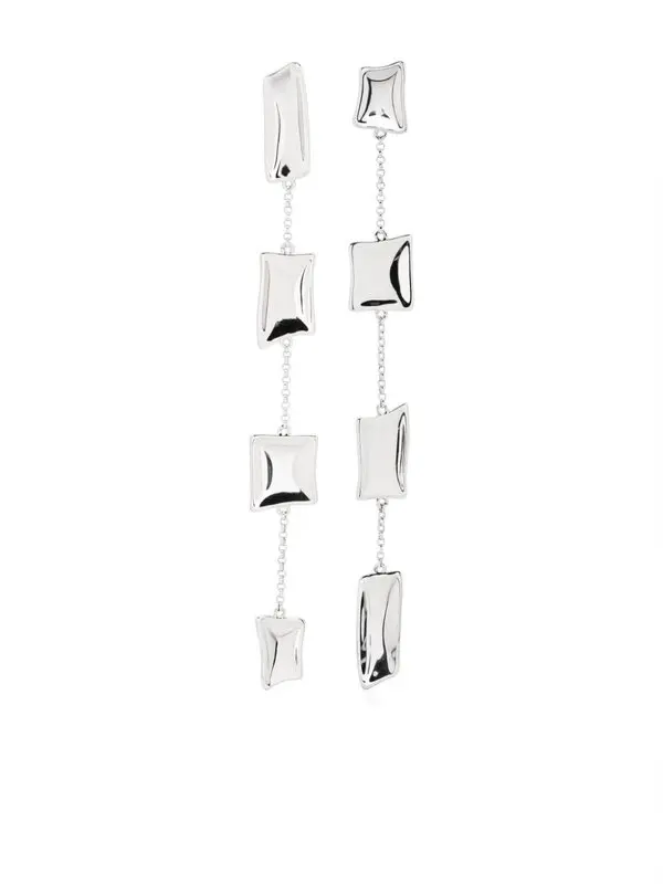 Cult Gaia Malaya Dangle Earrings - Silver