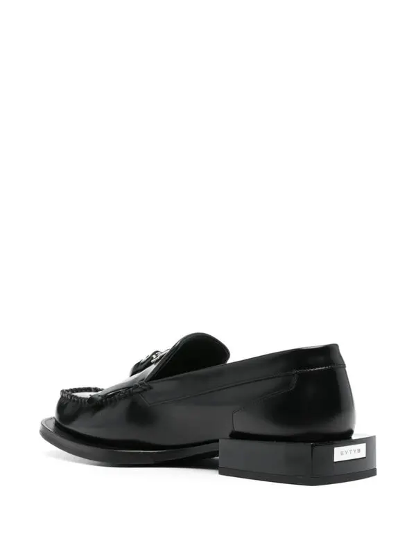 Eytys Rio Tassel Leather Loafers - Black | Editorialist