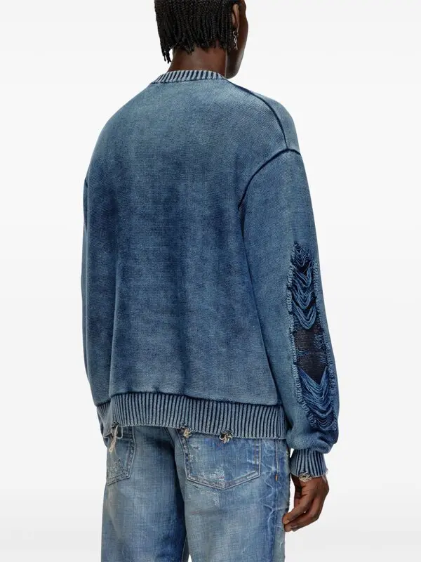 DIESEL® Faded Effect Knitted Jumper