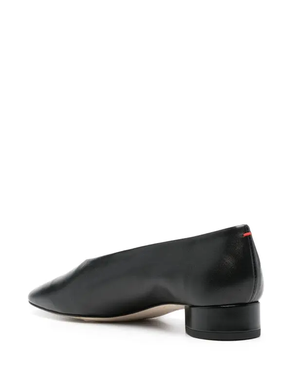 AeydĒ 25mm Delia Leather Pumps - Black