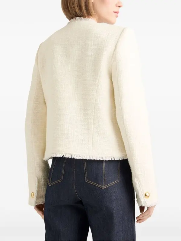 Cinq À Sept Christie Blouclé Jacket - White