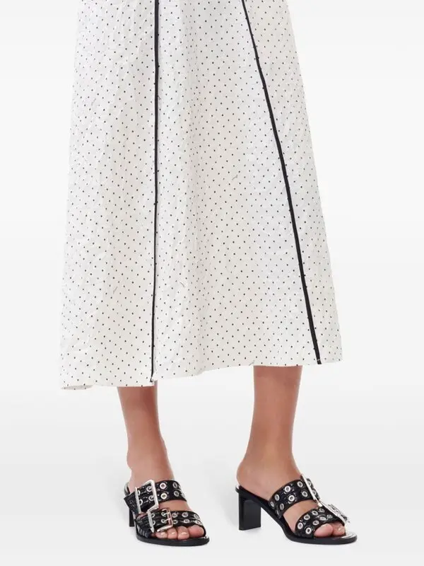 GANNI Belted Buckled Sandals
