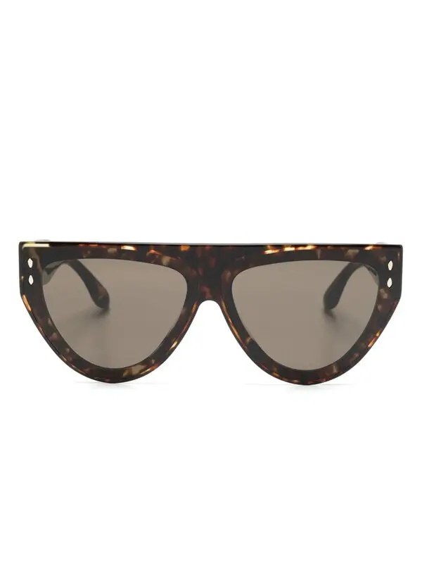 Isabel Marant Oversized Sunglasses - Brown
