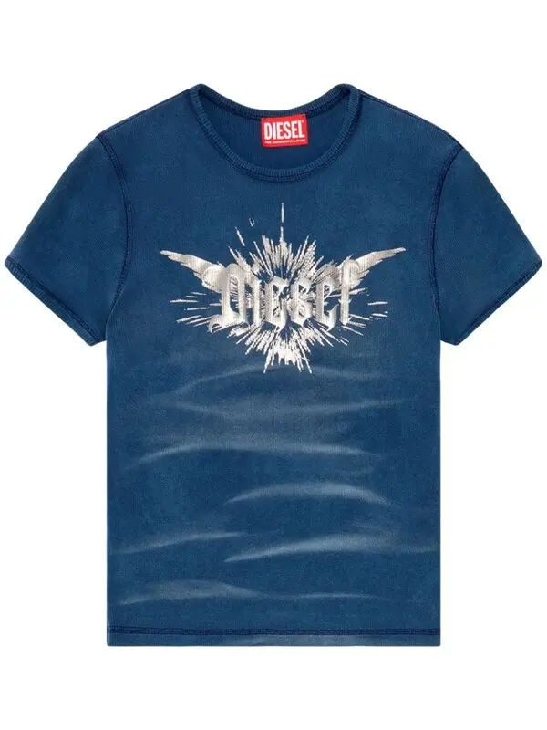 DIESEL® T-ele-long-p2 Cotton T-shirt