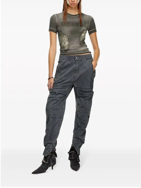 DIESEL® T-uncut Appliqué T-shirt