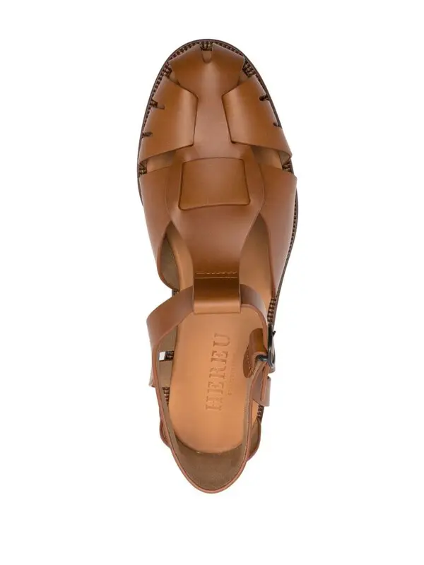 Hereu Pesca Leather Sandals