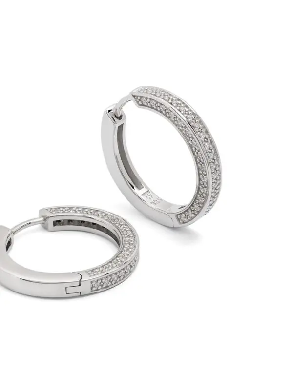 Tom Wood Nova Medium Hoop Earrings