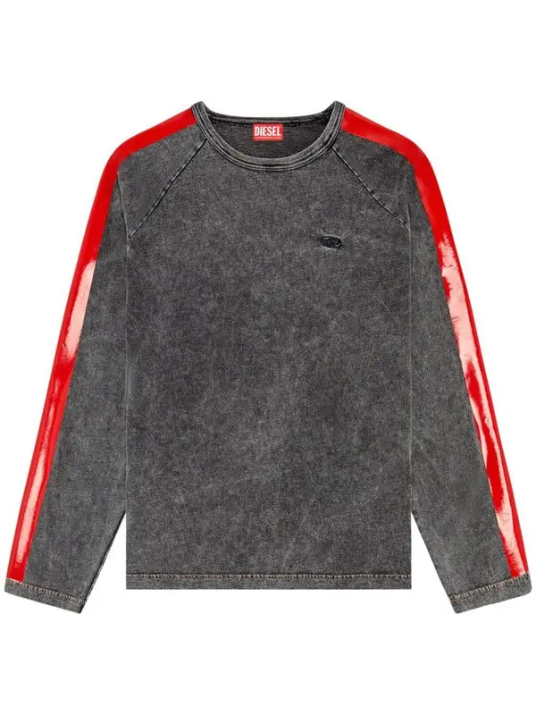 DIESEL® T-redroxt Cotton T-shirt - Grey