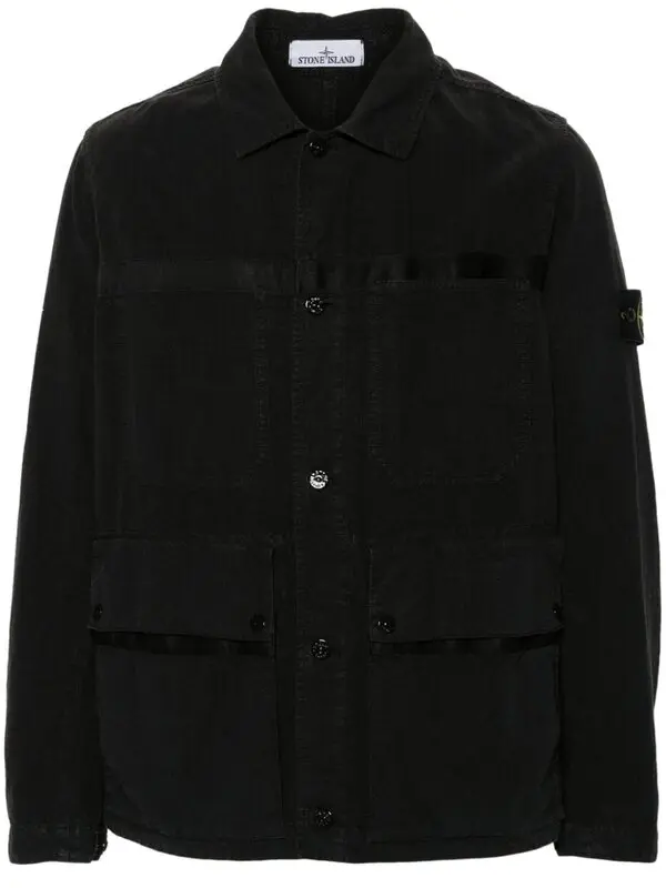 Stone Island Compass Badge Shirt Jacket